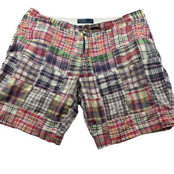 Polo Ralph Lauren | Shorts | Vintage Polo Ralph Lauren Patchwork Madras ...